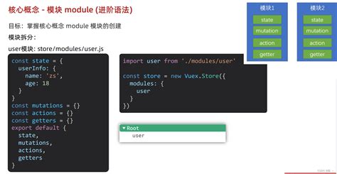 vue2 day07vuex概述 访问vuex数据，mutations使用 mapmutations actions getter 分模块，访问模块数据 购物车案例 vue2获取vuex的值