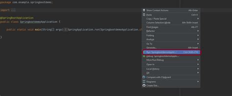 create your first springboot application in intellij qa automation expert