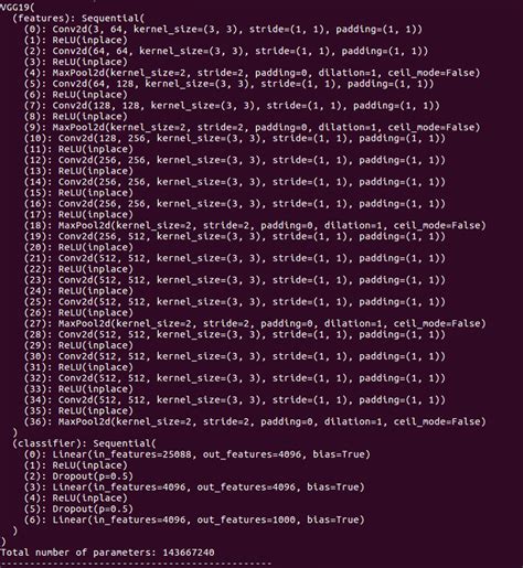 pytorch 打印网络参数 灰信网（软件开发博客聚合）