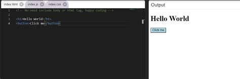 github codevaam html js compiler code editor and compiler using react redux and iframe