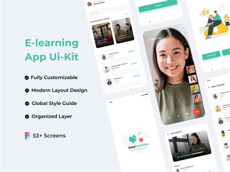 E Learning App Ui Kit By UX Lab EpicPxls