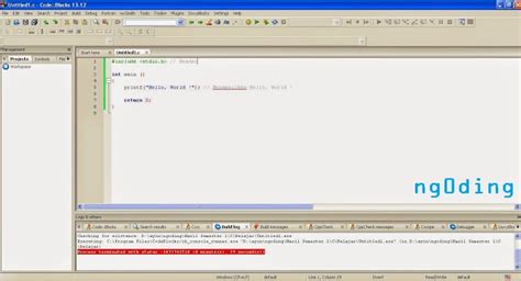 belajar pemrograman cara menampilkan hello world dala