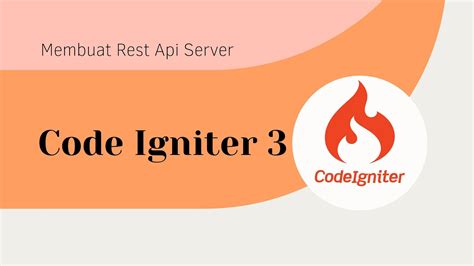 √membuat rest api server dengan code igniter 3