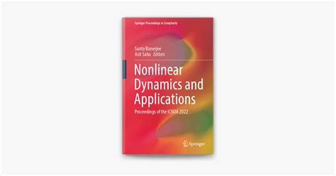 ‎nonlinear dynamics and applications en apple books