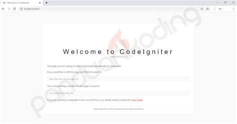 panduan lengkap cara install codeigniter 4 untuk pemula panduan koding