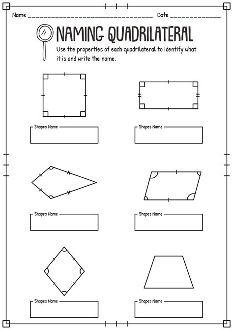 Regular Polygon Polygon Shape Shape Names Shapes Worksheets