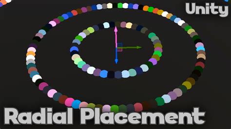 radial position unity c tutorial youtube