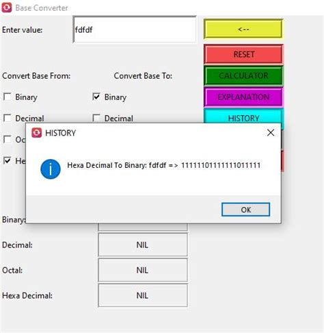 Base Converter App Project In Python With Source Code And Report Kashipara