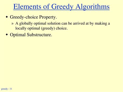 greedy algorithms general principle of greedy algorithm ppt download