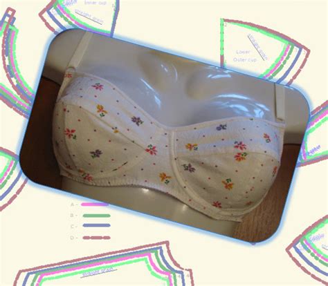 Bra Pattern Size D Bra Sewing Pattern Bra Pattern Pdf Bra Etsy