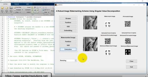 robust image watermarking applications using svd