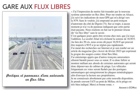 Le péage en flux libre