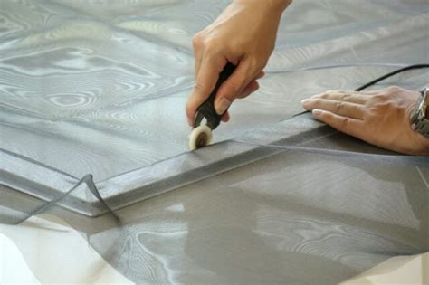 How To Install Window Screen Without A Frame HomeVib