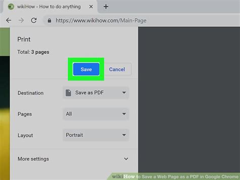 3 Ways To Save A Web Page As A PDF In Google Chrome WikiHow