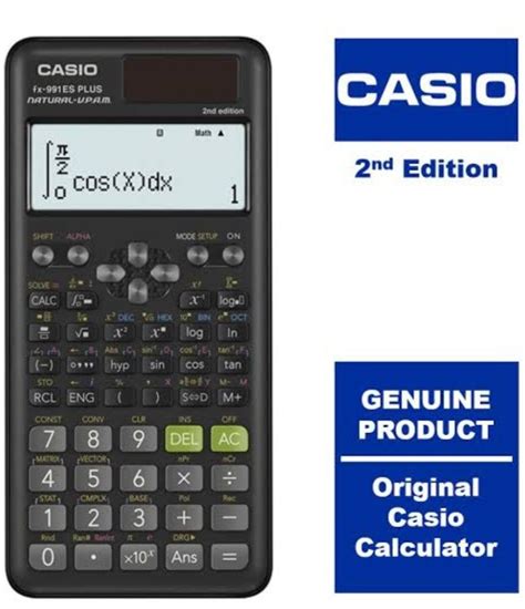 Casio Fx 991ES PLUS 2nd Edition Scientific Calculator Computers Tech