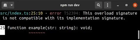 duplicate function implementation in typescript [solved] bobbyhadz