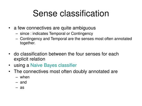 ppt using syntax to disambiguate explicit discourse connectives in text powerpoint