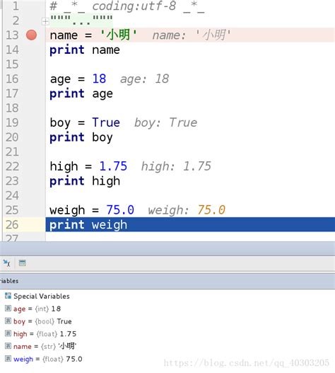 python定义变量类型 python 脚本之家