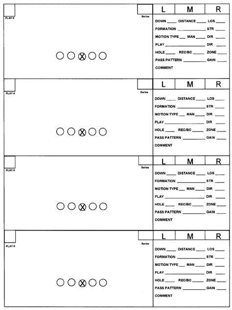 10 Best Printable Football Play Templates Artofit