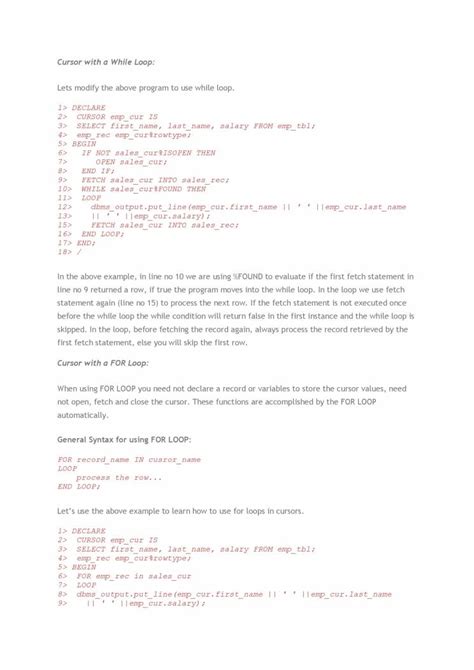 PL SQL Notes LearnPick India