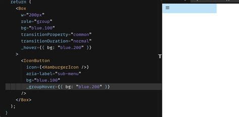 chakra uiで親要素をhoverしたときに子要素のbackgroundも変更する react qiita
