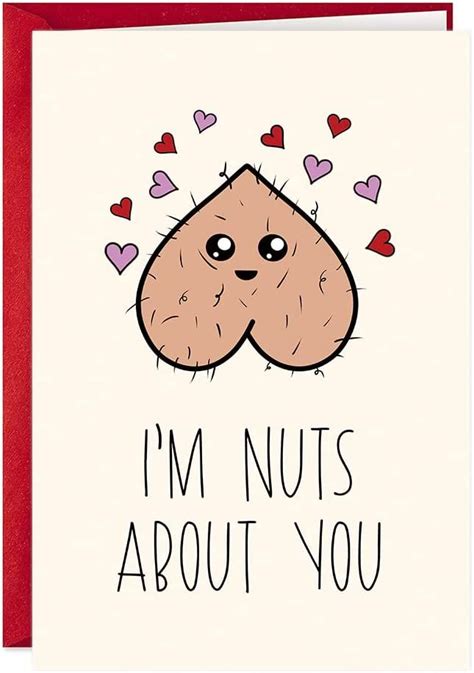 I M Nuts About You Greeting Card