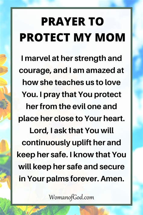 Powerful Prayers For My Mom