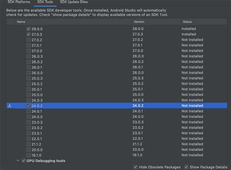 Java How To Update To SDK 24 0 2 Stack Overflow