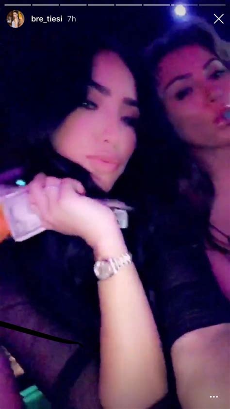 Bre Tiesi Hits Strip Club Amid Johnny Manziel Drama