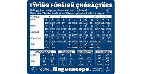 typing foreign characters by stephane derone