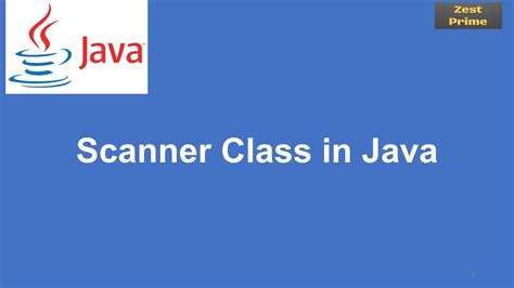 36 java tutorial scanner class in java zest prime getting user input in java using scanner