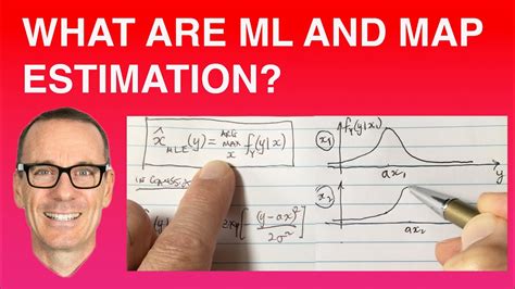 what are maximum likelihood ml and maximum a posteriori map best explanation on youtube