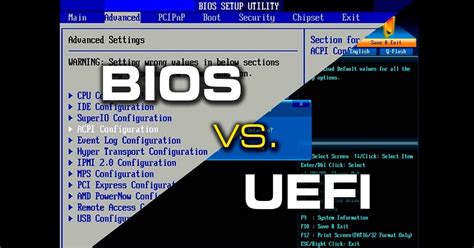 uefi vs bios quelles sont leurs diffrences et lequel
