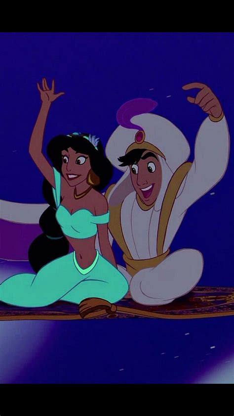 Jasmine And Aladdin Aladdin Film Aladdin Art Disney Aladdin Flame Princess Princess Aurora