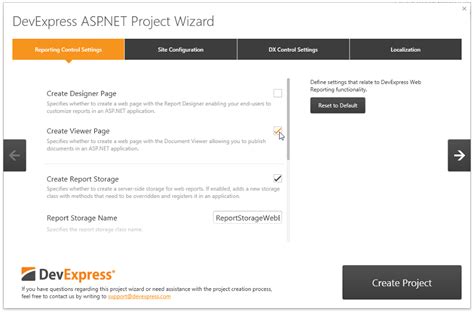 create an asp core angular application with the document viewer reporting tools