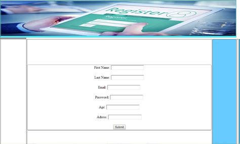 Registration Form Of PHP Free Source Code Tutorials