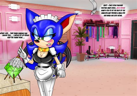 Sonic And Rouge Tg Sonic Becomes Rouges Maid By Classicsonicsatam On Deviantart