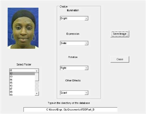 matlab gui for face detection database download scientific diagram