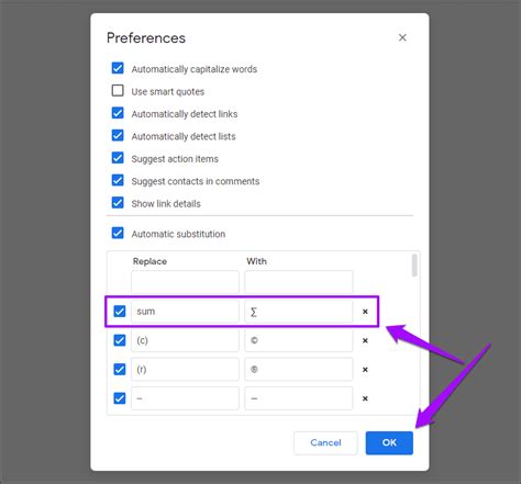 How To Set Custom Shortcut Keys For Symbols In Google Docs Wblasopa