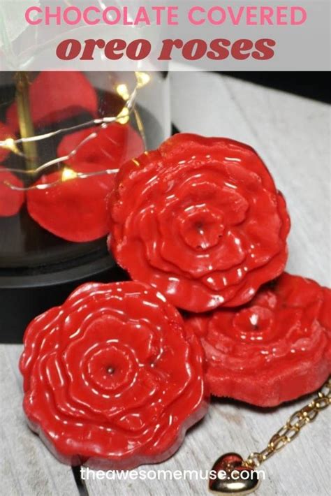 Making Diy Chocolate Covered Oreo Cookie Roses Is So Easy For Valentines Day Or Other Special