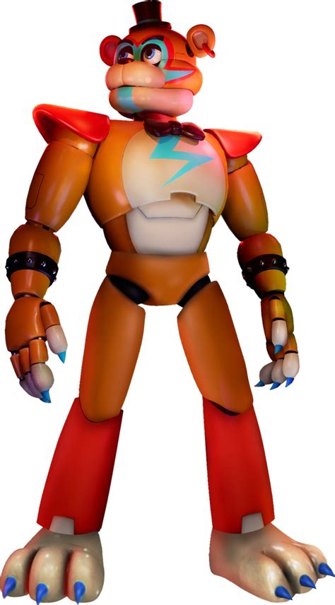 Fnaf Security Breach Freddy Official Render By Imaginemationz On Deviantart