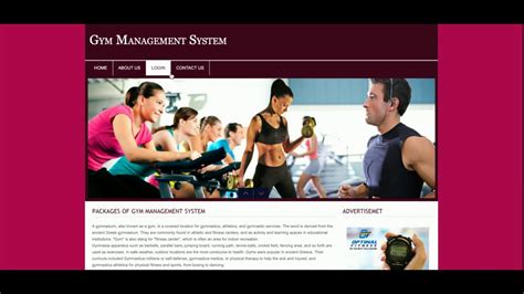 gym management system php and mysql project source code php mysql crud project youtube