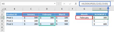 double nested xlookup dynamic columns excel automate excel