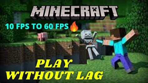 HOW TO FIX LAG IN MINECRAFT FOR LOW END PC FIX MINECRAFT LAG IN 3