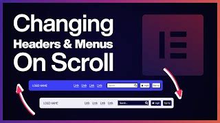 Hide Menu When Scrolling Elementor A Step By Step Guide
