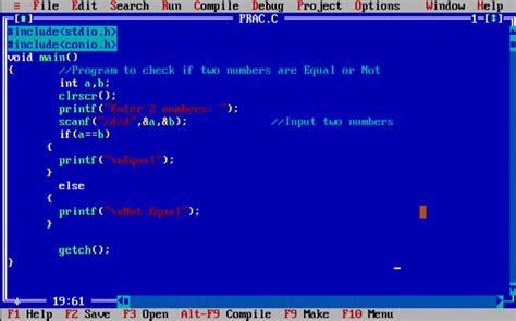 debugging in turbo c geeksforgeeks