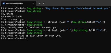 powershell how to remove all newlines from string collecting wisdom