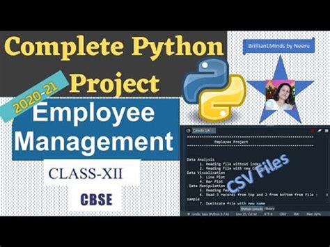 Employee Management Project In Python Project Development In PYTHON