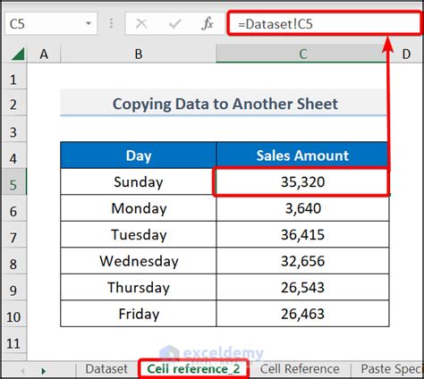 How To Automatically Copy Data From One Cell To Another In Excel 4