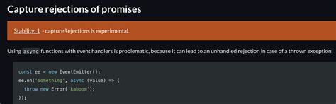 [node js] async event listener